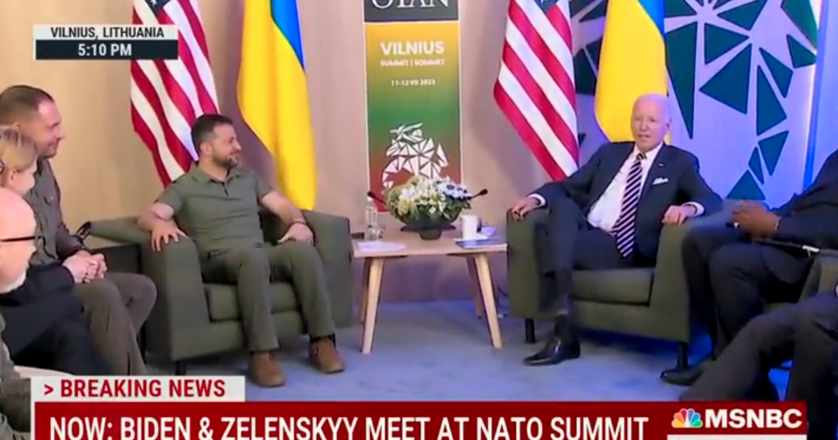 Biden Mocks Reporter for Asking Zelenskyy About How Soon Ukraine Wants ...