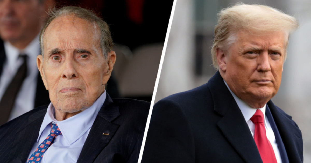 Bob Dole: I’m a ‘Trumper,’ but ‘He Lost’ and I’m ‘Sort of Trumped Out ...