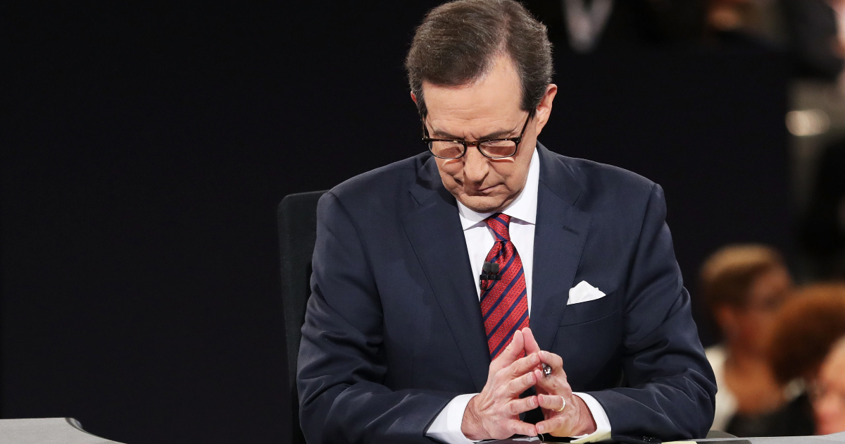 Former Fox News Host Chris Wallace Suffers Worst Ratings Month Since ...