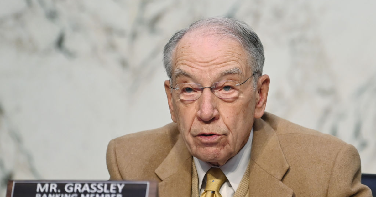 Sen. Chuck Grassley Announces He Is Seeking Reelection — Independent ...
