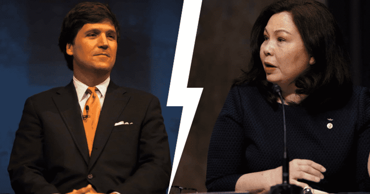Duckworth Blasts Tucker Carlson for His Comments About Women Serving in ...