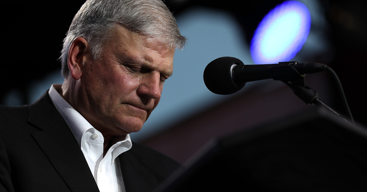 Franklin Graham Issues Powerful Statement After Christian School ...