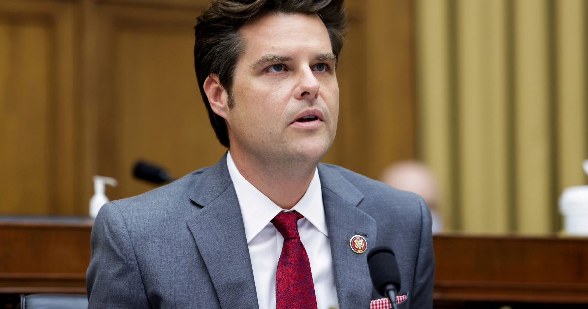 Gaetz Defends Himself in Op-Ed Amid Sexual Misconduct Allegations ...