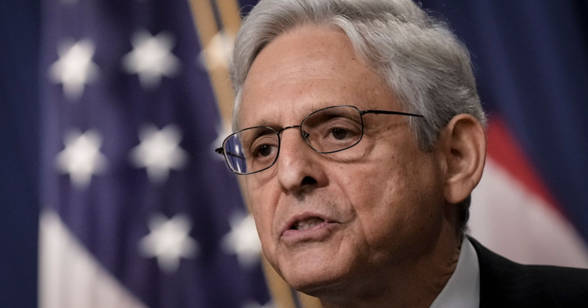 Garland Says Criticizing the DOJ for Bias Is an ‘Attack’ on Democracy ...