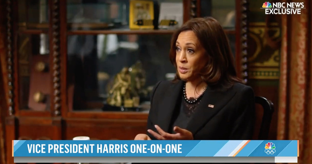 Harris Again Refuses to Say if 2024 Dem Ticket Will Be the Same, Knocks ...