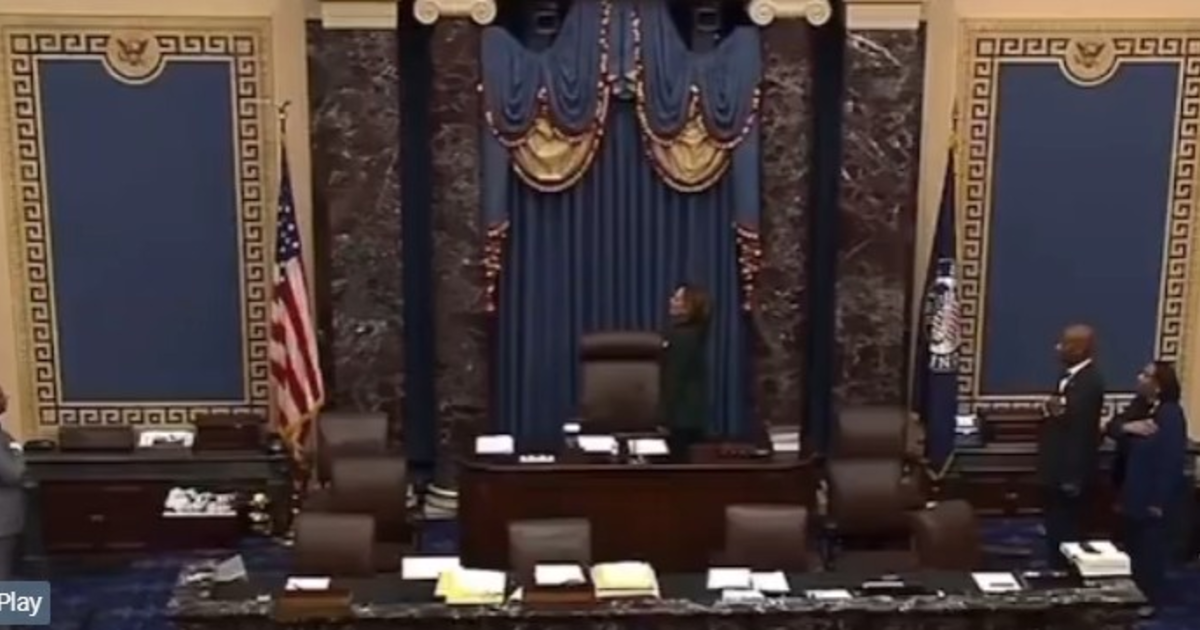 Harris Sparks Reaction After She ‘Botched’ the Pledge of Allegiance ...