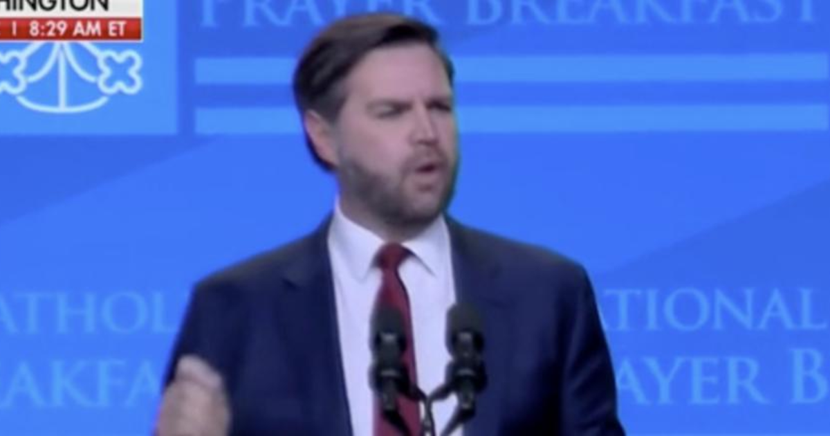 JD Vance Tells Catholics That Trump Administration Has Already Taken Ax ...