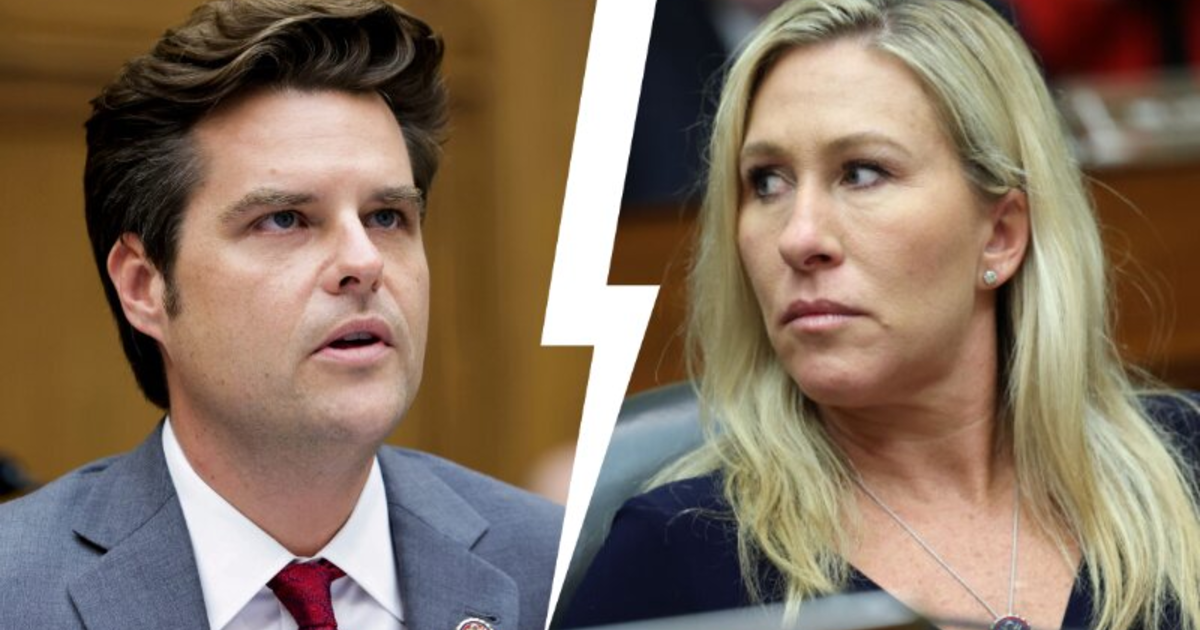 New Text Messages Show Tense Exchange Between MTG and Matt Gaetz: ‘I’m ...