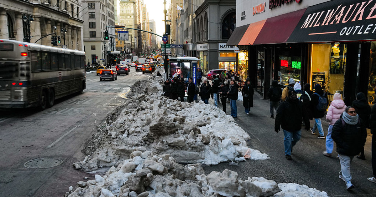 NYC Sidewalks Turn Into Dog-Poop Minefields After Winter Storm ...