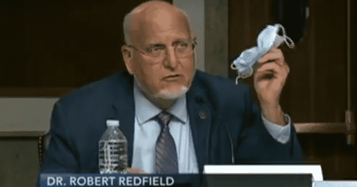 Dr. Robert Redfield: Masks ‘More Guaranteed To Protect’ Against COVID ...
