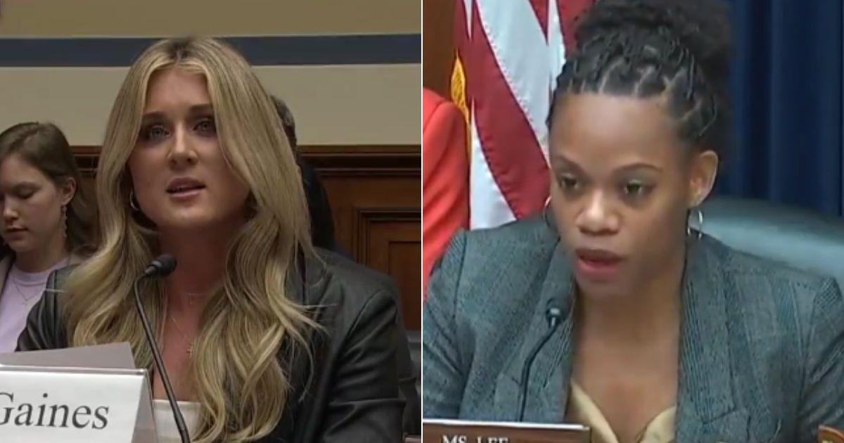 Riley Gaines Enrages Dem Congresswoman with Rebuttal to ‘Bigotry ...