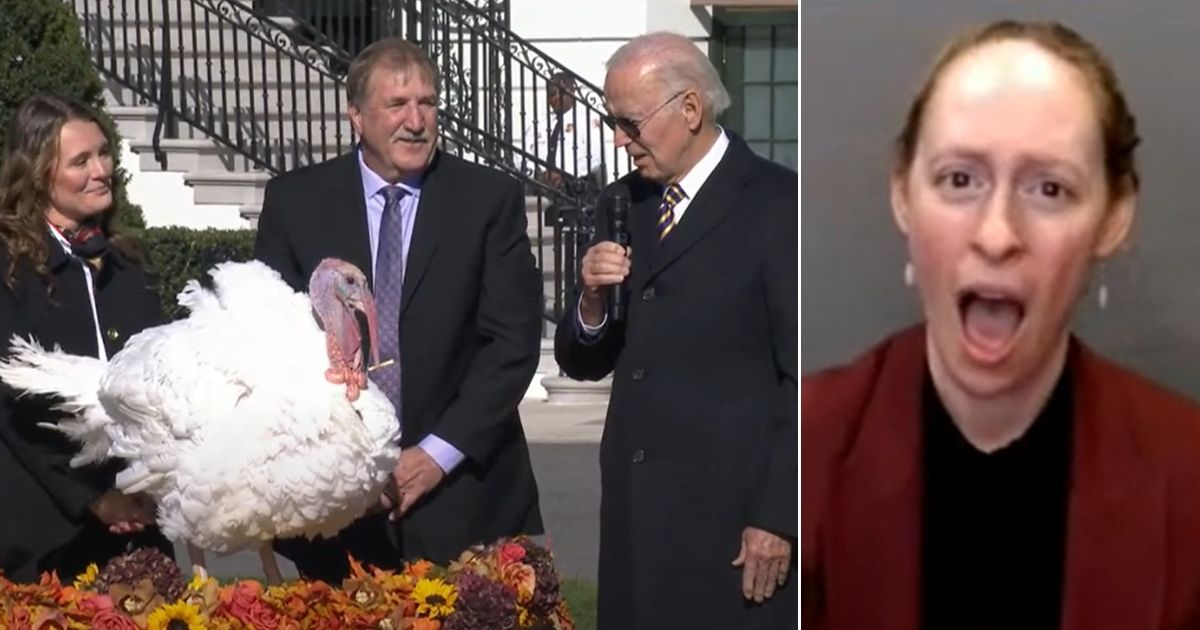 Watch: Even the Sign Language Interpreter Looks Shocked at Biden’s ...