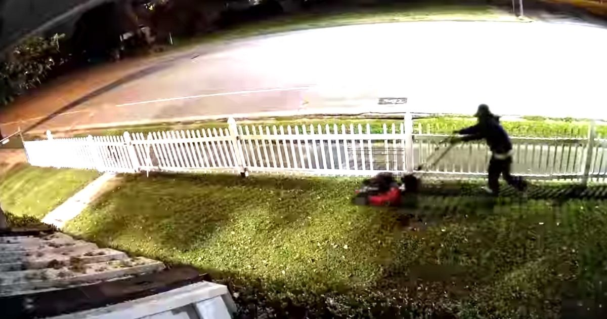 Thief or Gardening Angel? Man Takes Lawnmower, Fills It with Gas and ...
