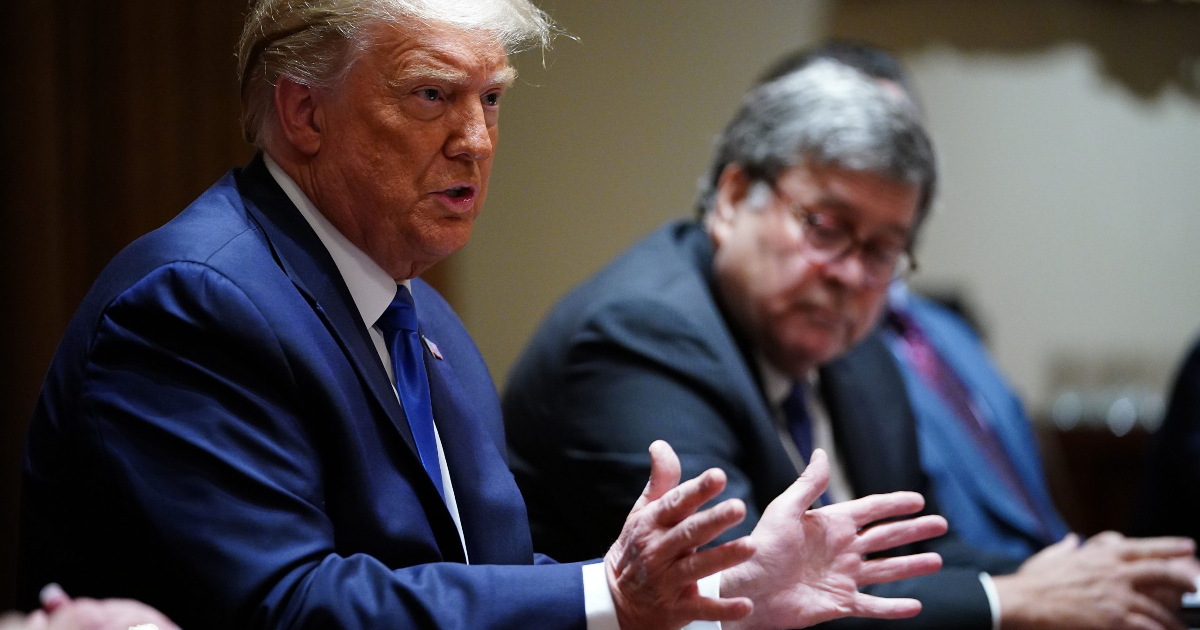 Trump Tears Into Barr in Letter to Lester Holt: ‘He Crumbled Under the ...