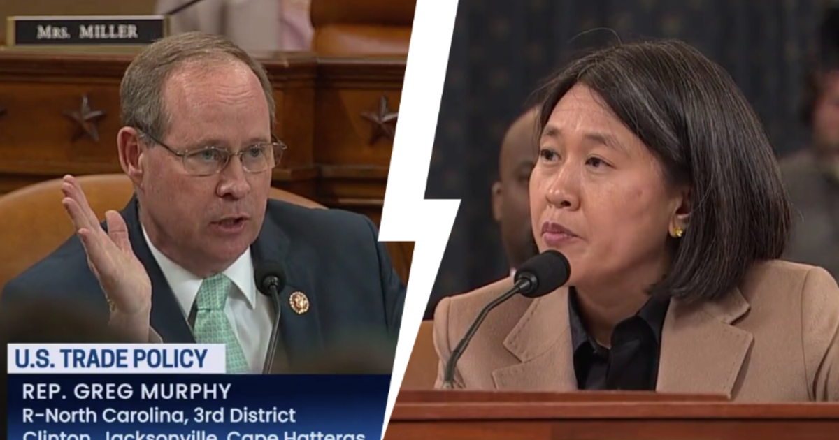 US Trade Rep Fires Back After Lawmaker Accuses Her of Being ‘Too Nice ...