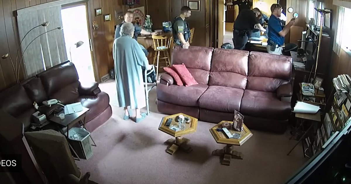 Video of Elderly Kansas Newspaper Co-Owner Being Raided By Police ...