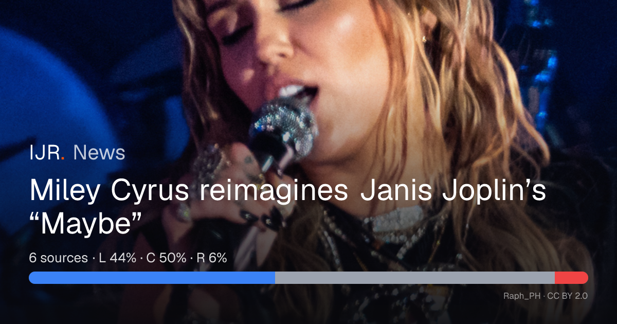 Miley Cyrus Reimagines Janis Joplins “maybe” — Ijr News 6510