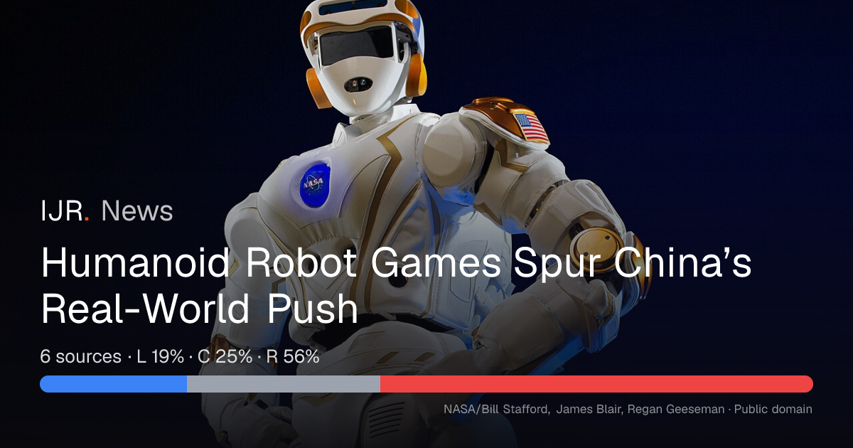 Humanoid Robot Games Spur Chinas Real World Push — Ijr News