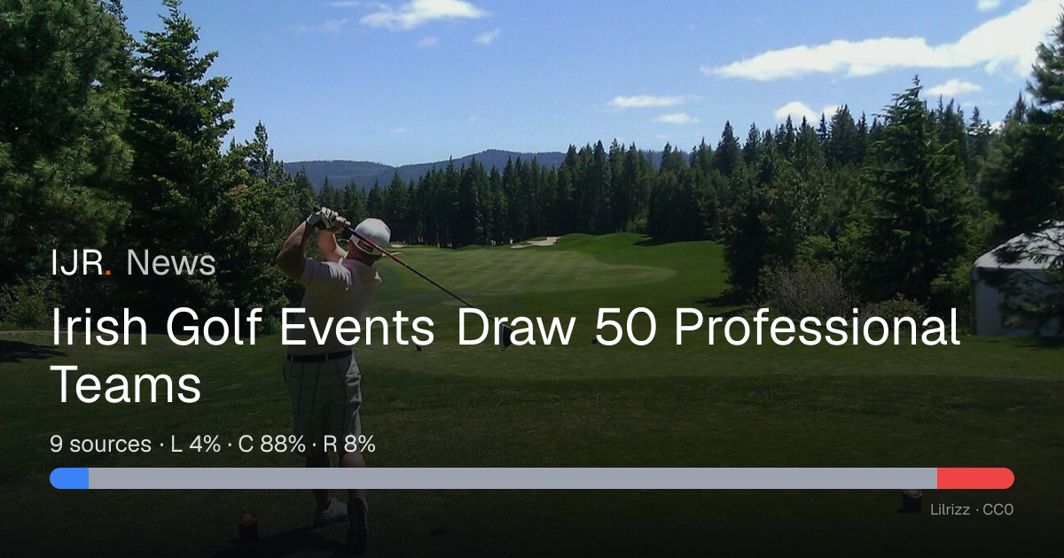 Irish Golf Events Draw 50 Professional Teams — Ijr News