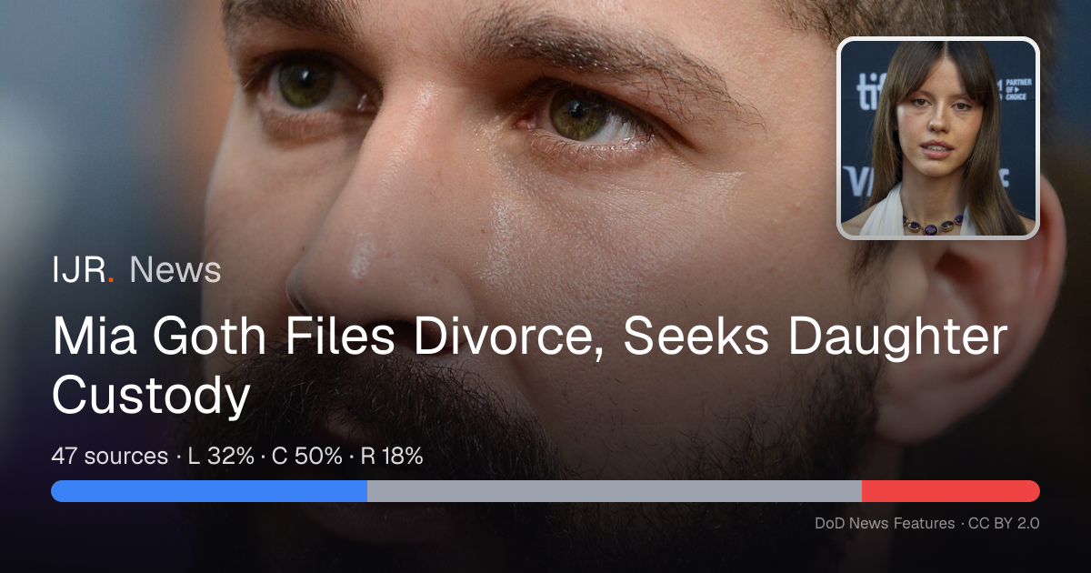 Mia Goth Files Divorce Seeks Daughter Custody — Ijr News