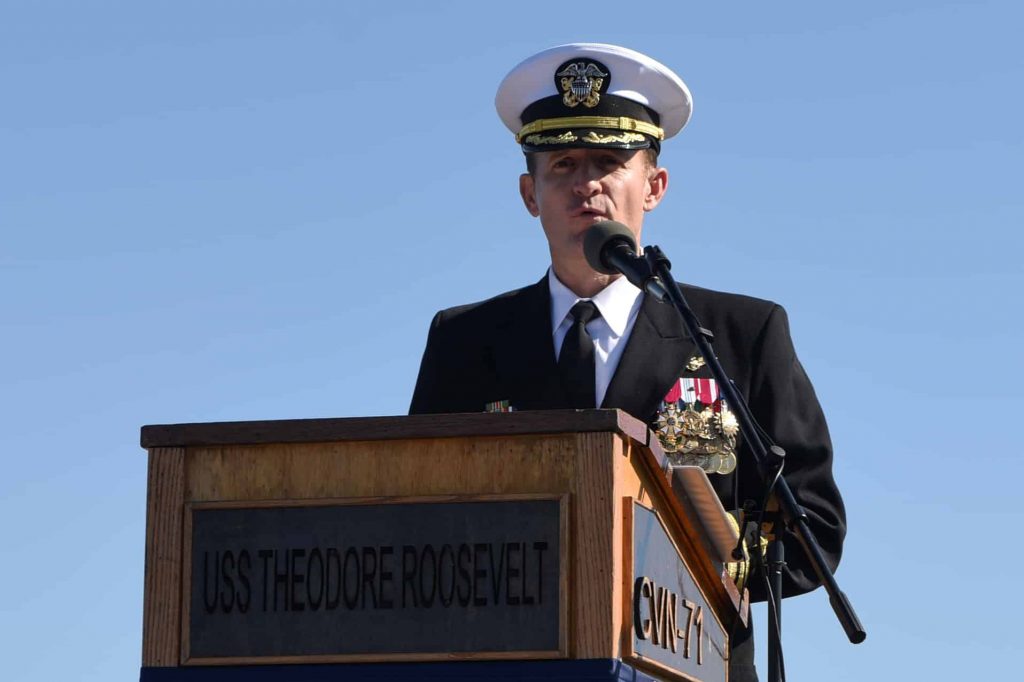 Exclusive: Navy Probe to Decide Future of Fired U.S. Carrier Commander Exclusive: Navy Probe to Decide Future of Fired U.S. Carrier Commander