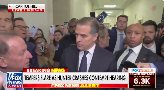 Hunter Biden Asked What Kind of Crack He Smokes by Reporter
