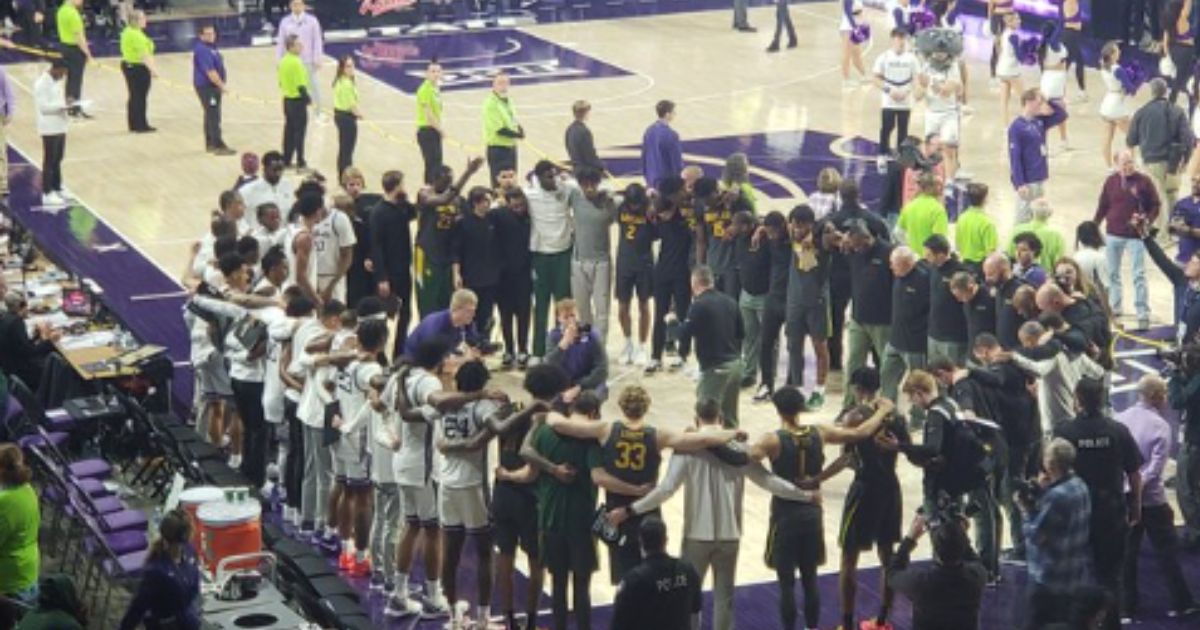 College Basketball Teams Unite in Public Prayer After Thrilling Game ...