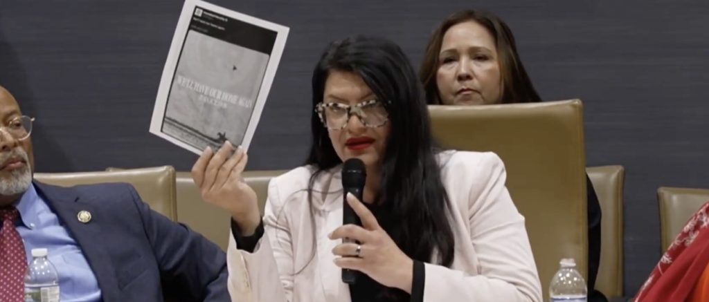 ‘As A Muslima’: Rashida Tlaib Blows Gasket Over ‘Neo-Nazi’ DHS Post Of ...